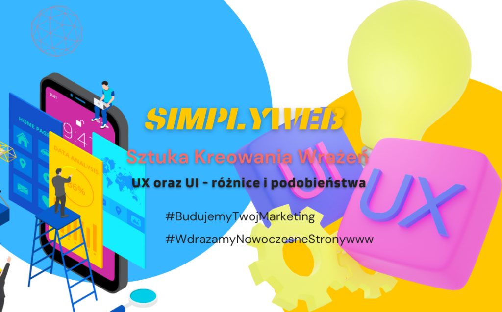 Sztuka Kreowania Wrażeń: UX oraz UI - różnice i podobieństwa - Simplyweb | Budujemy Twój Marketing